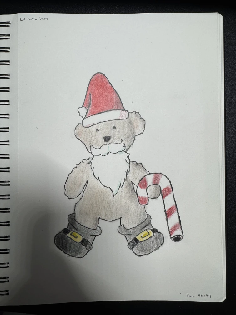Lil Santa Sam Drawing | Fandom