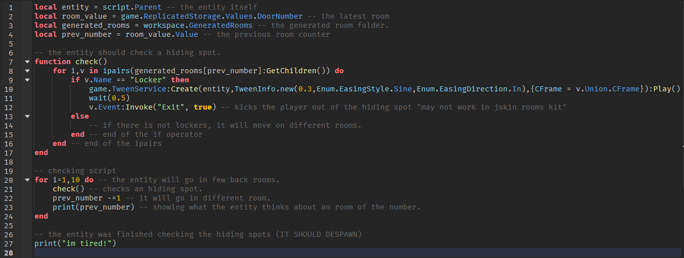 Previous checking script recreation | Fandom