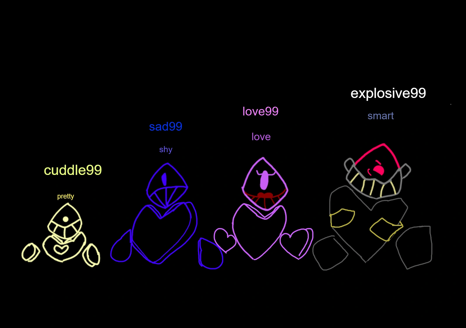 some happy99 variants that nobody asked | Fandom