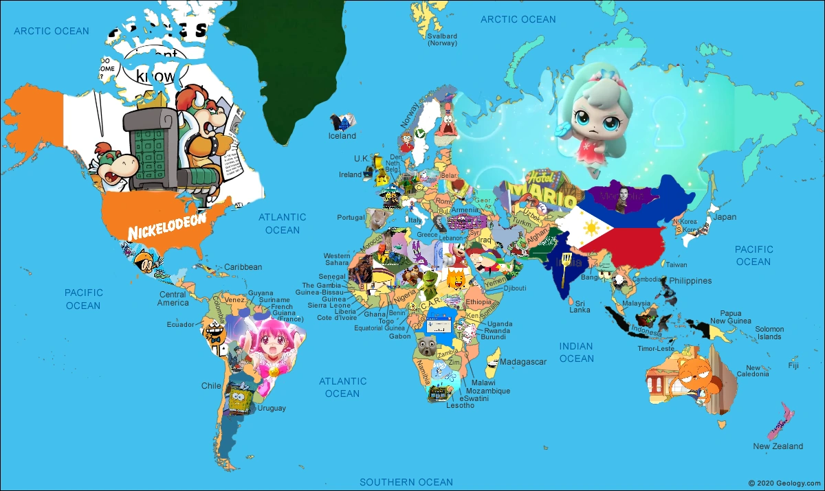 Cursed Map of the World - Day 8 | Fandom