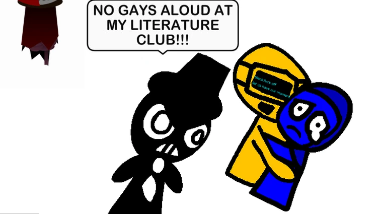 NO GAYS ALOUD AT MY LITERATURE CLUB!! | Fandom