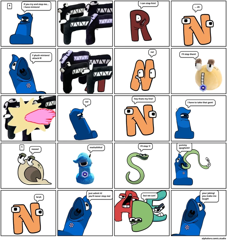 Alphabet Battle: Part R and S | Fandom