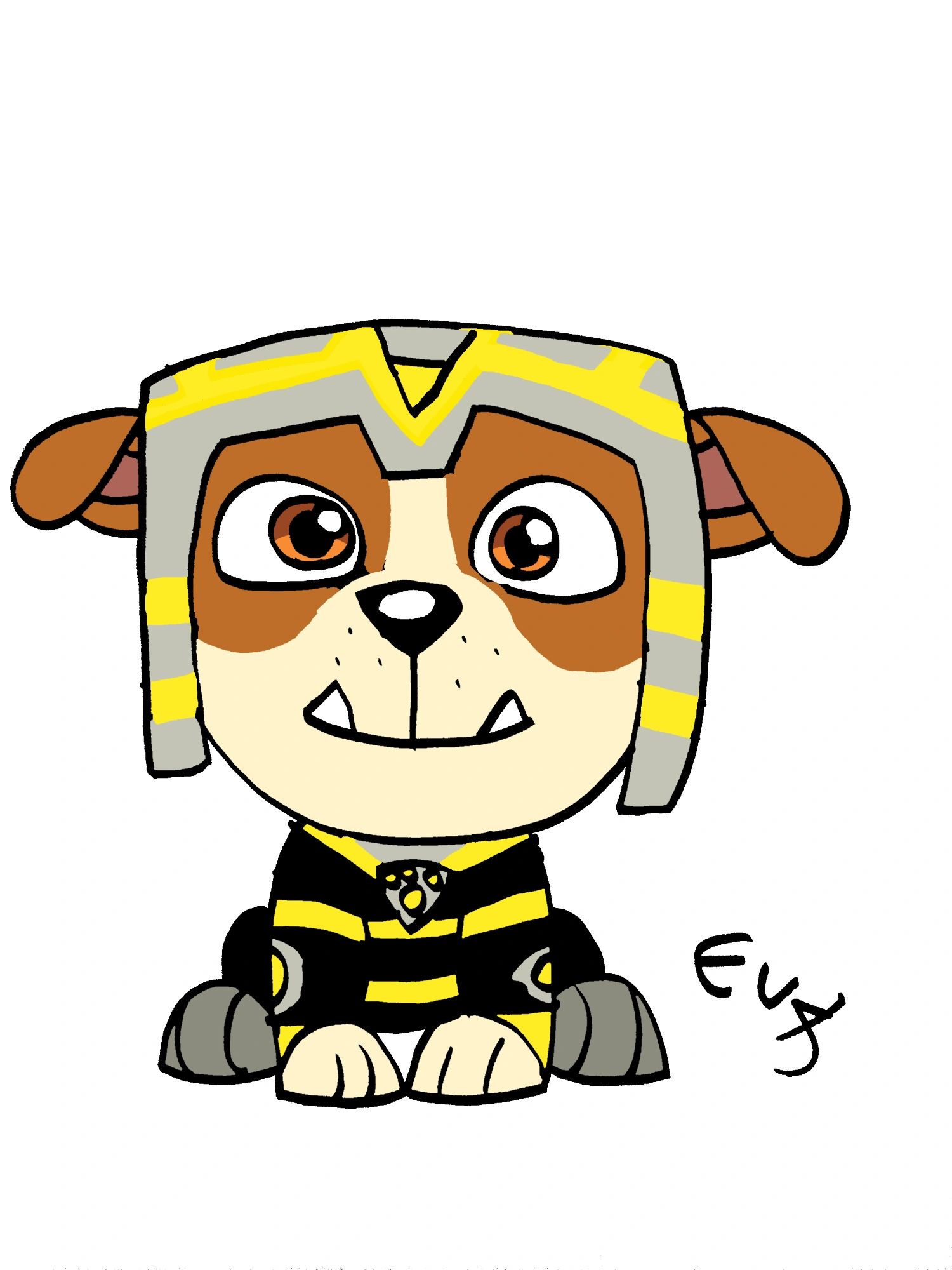 My drawing of Rubble (new) | Fandom