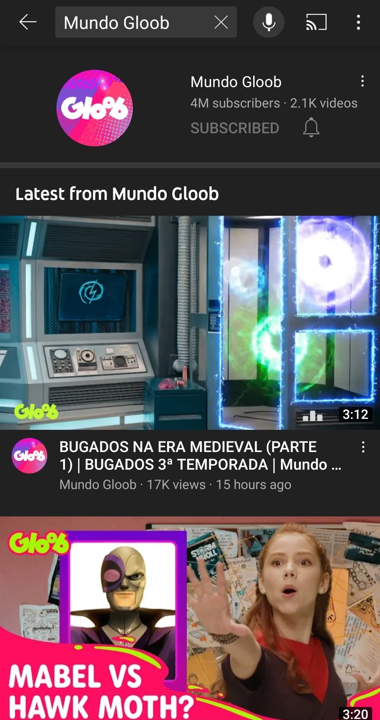 Gloob just reached 4 Million subscribers. | Fandom