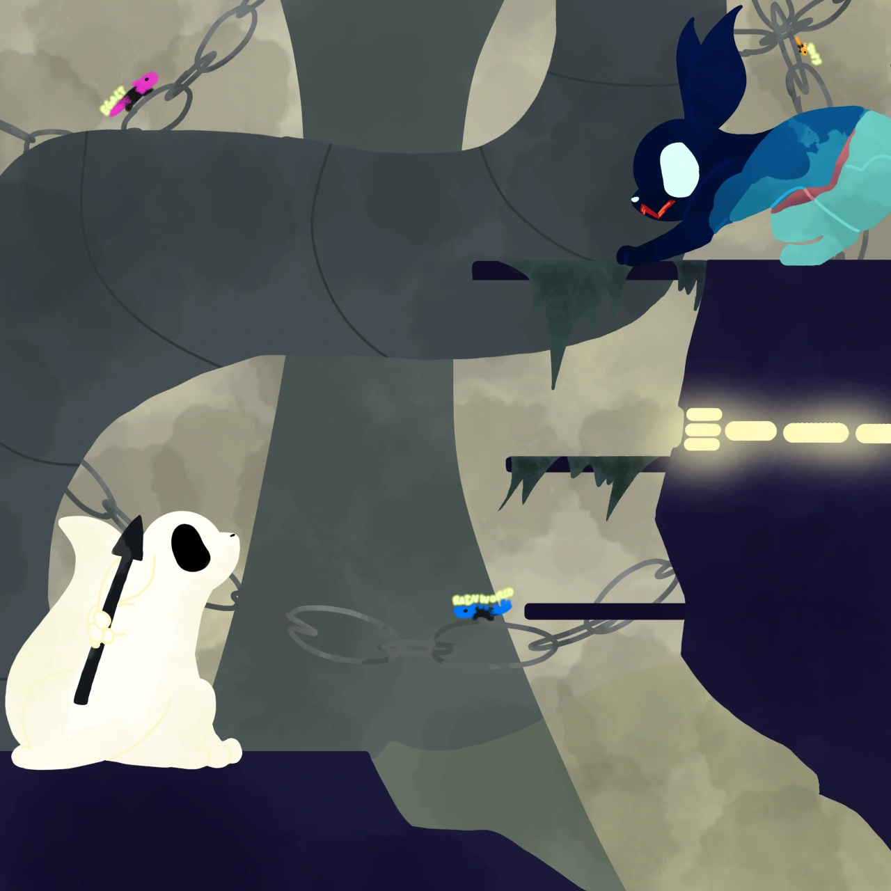 Strange Encounter•] (offtopic RainWorld art) | Fandom