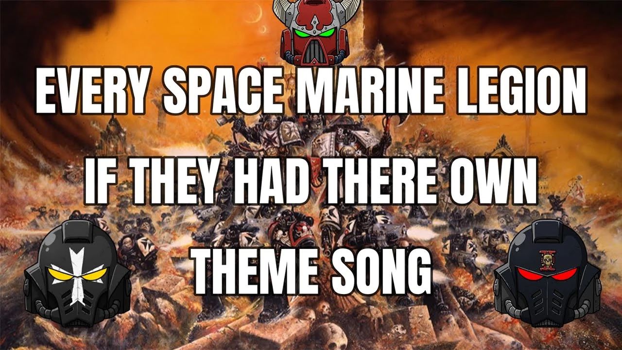 Every Space Marine Legion If They Had Their Own Theme song (Remastered ...