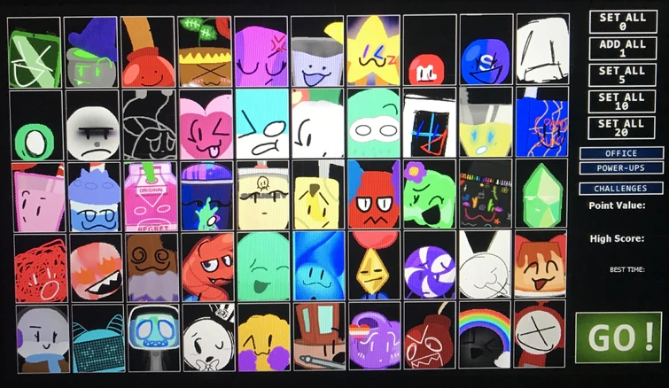 Bfb cast I made for everyone! | Fandom