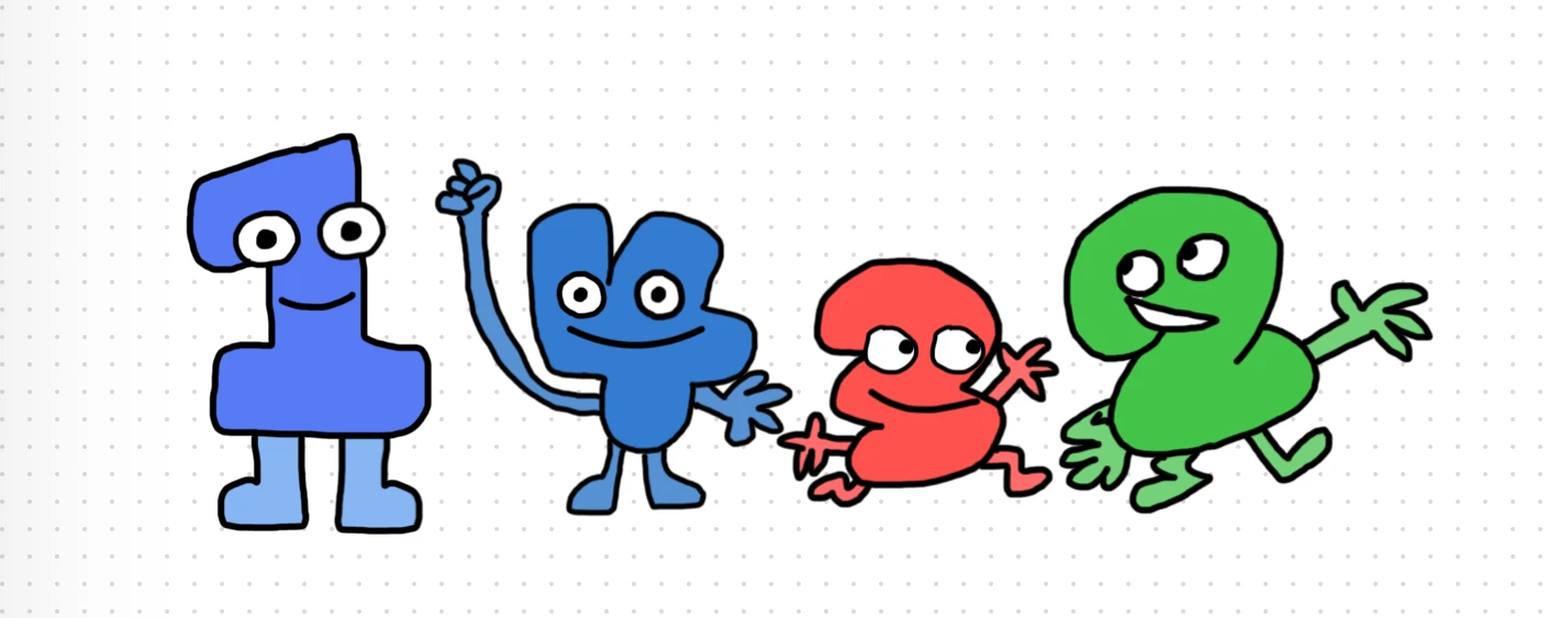 I drew 1 to 4 | Fandom