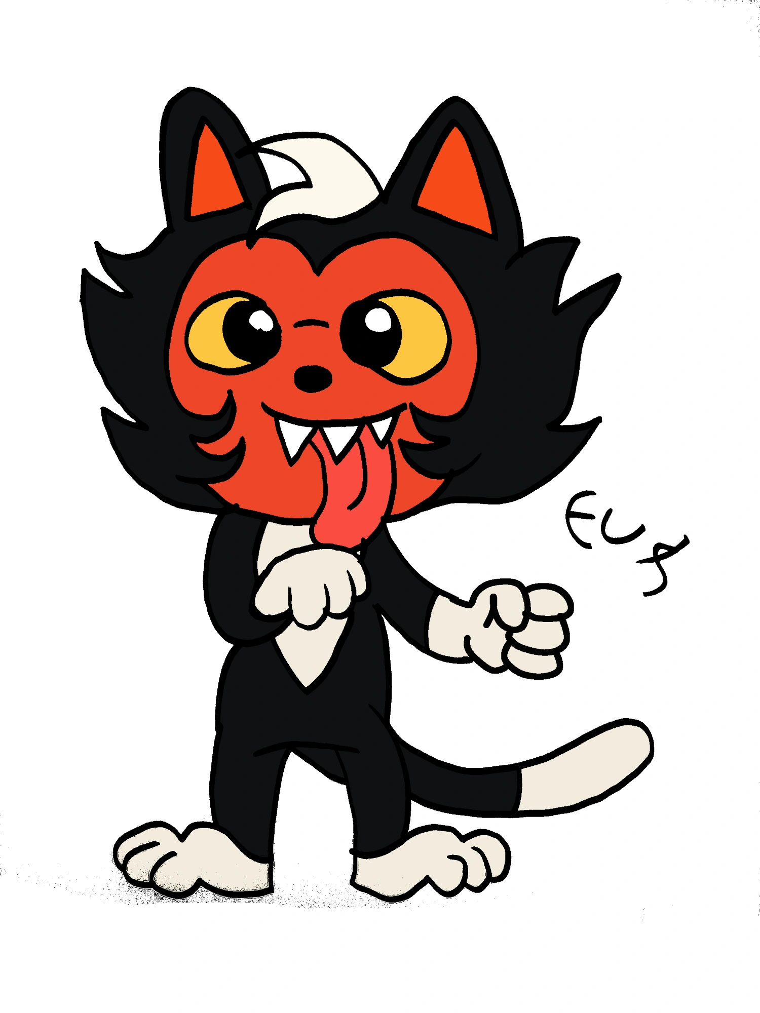 My drawing of Cat Moxxie | Fandom