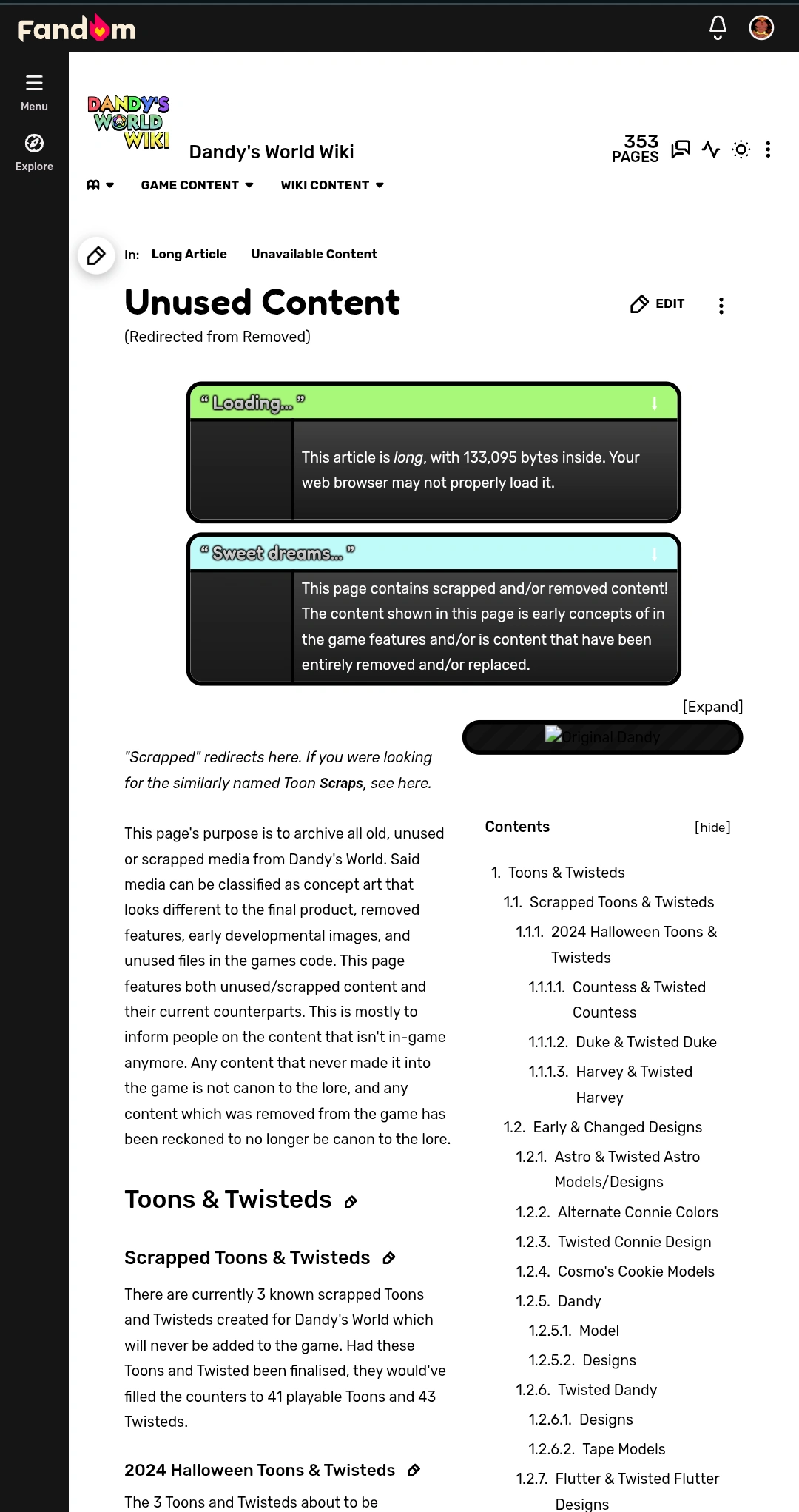 when Fandom randomly decides to flash bang me for no reason 💔 | Fandom