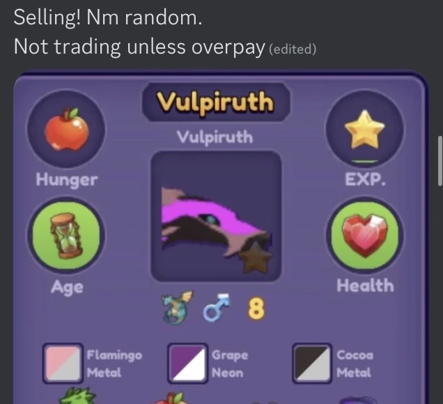 Selling nm Vulp! | Fandom