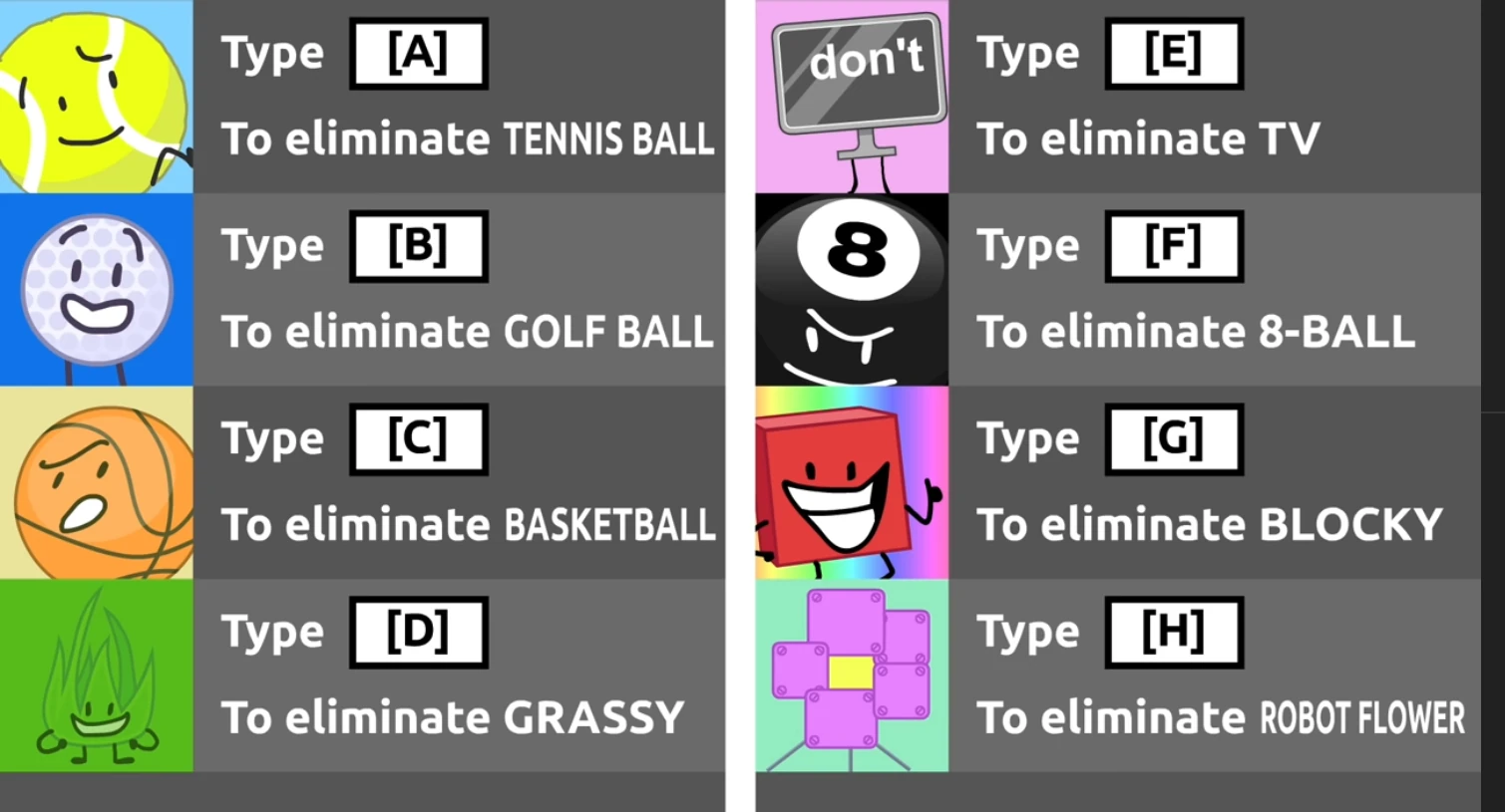 BFB Viewer Voting #4 | Fandom