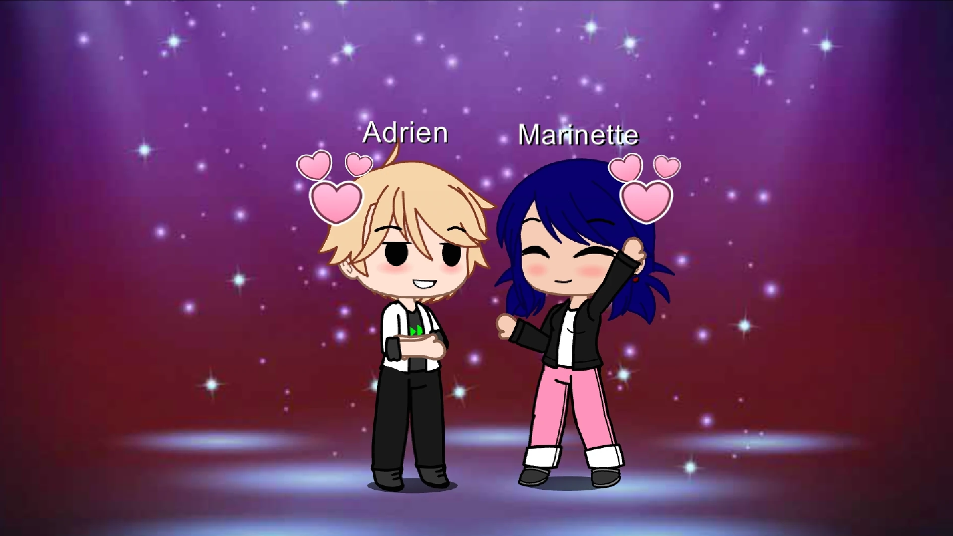 Adrienette moments in gacha club | Fandom