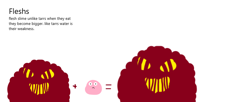 evil slimes 1: Fleshs | Fandom