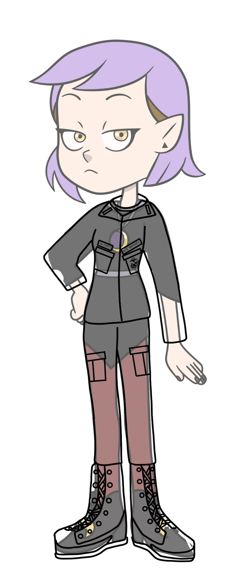 Amity in combat uniform update #2 | Fandom