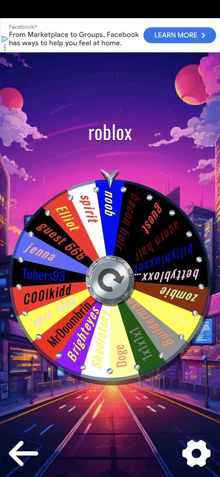 Who do i add 2 my roblox spining wheel? | Fandom
