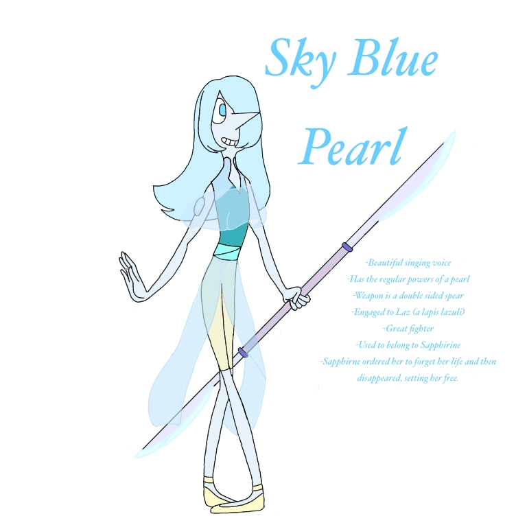 Sky Blue Pearl (My OC) | Fandom
