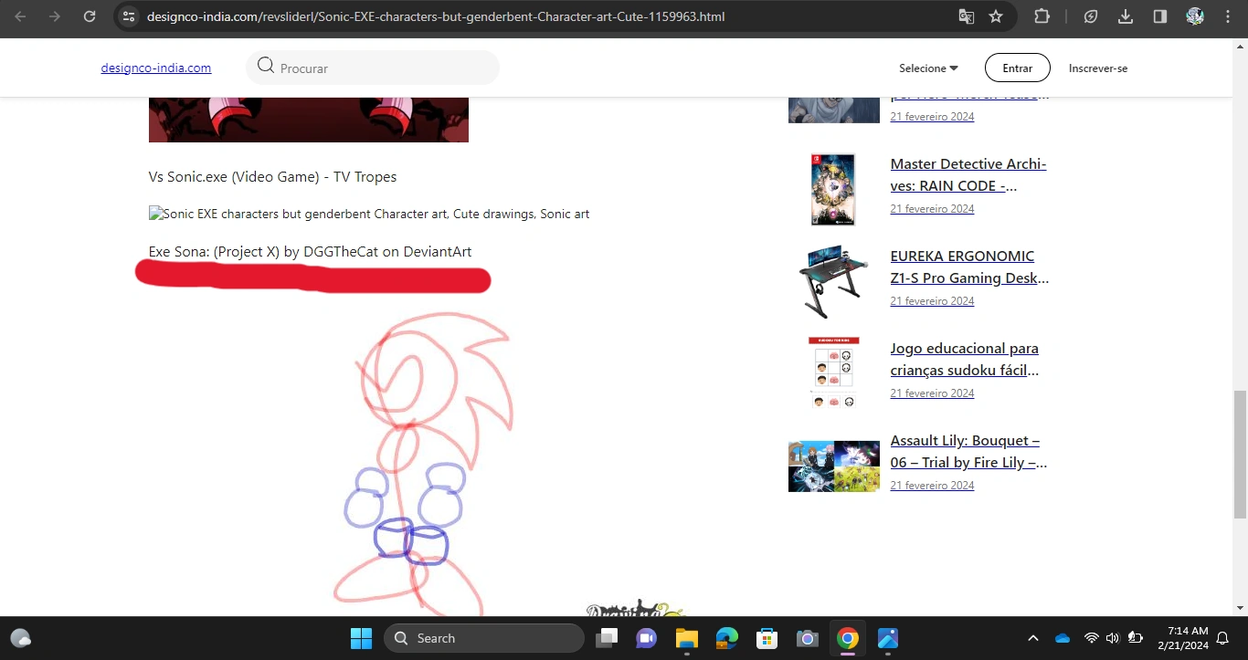 Why the hell is one of my things on some weird website? I found some ...