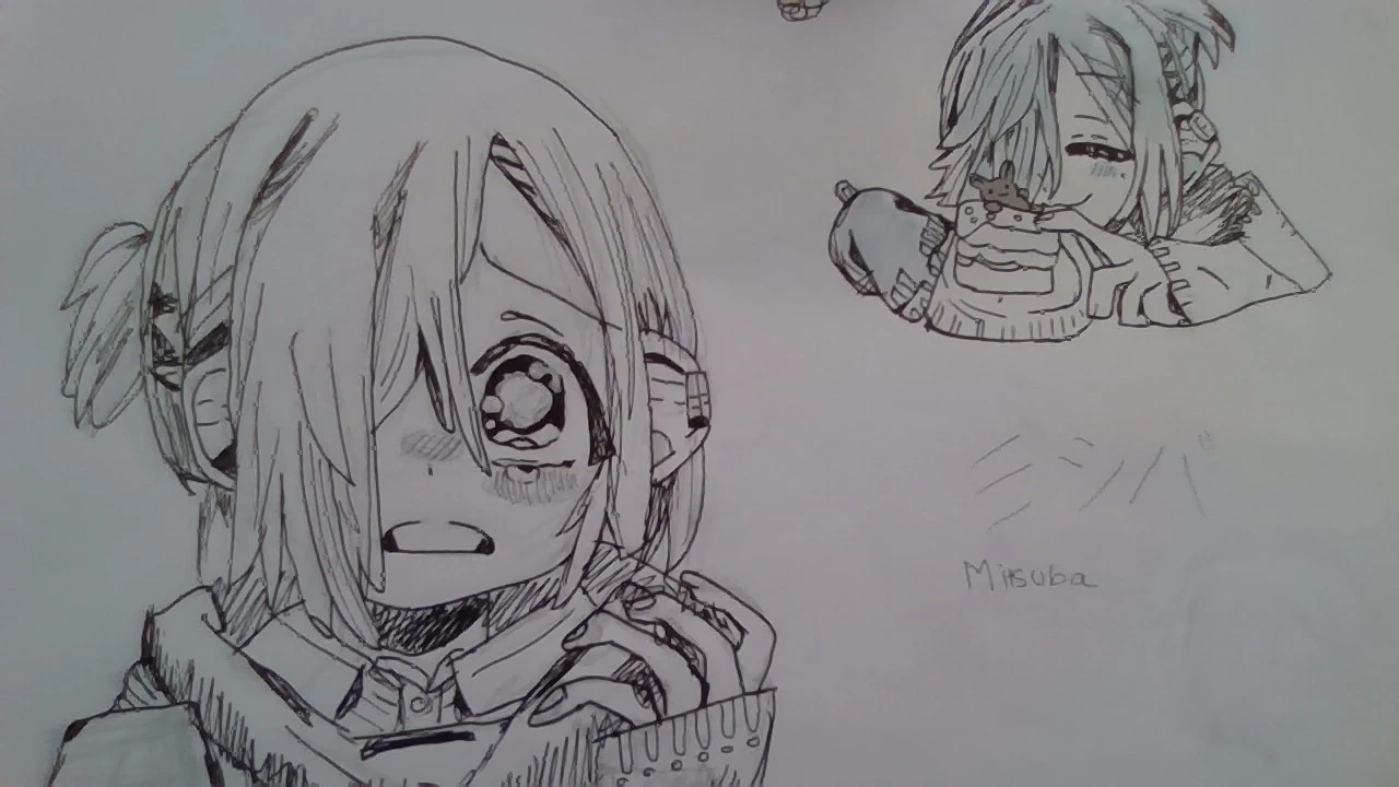 I drew Mitsuba! | Fandom