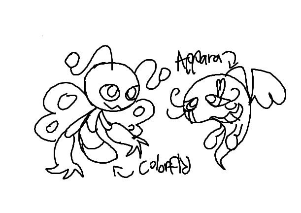 Colorfly and Appara if I conceptualized them | Fandom