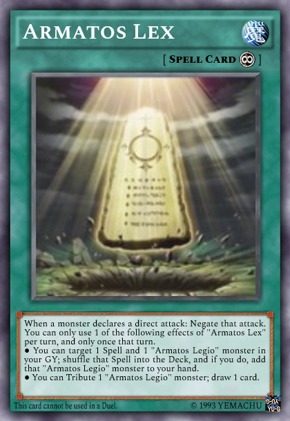 Anime Deck - Armatos Legio | Fandom