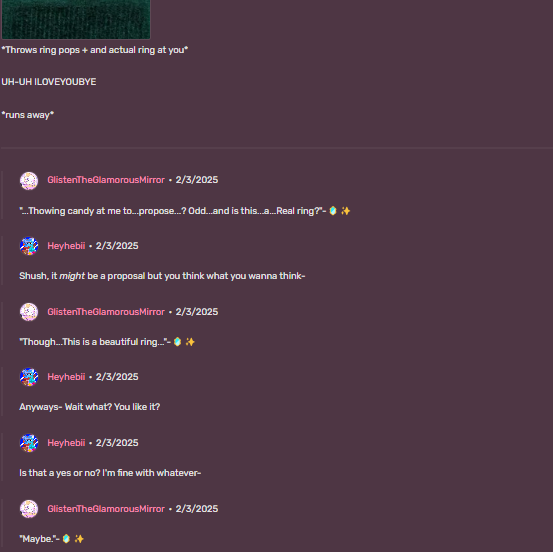 How glisten and hebi got "married" | Fandom