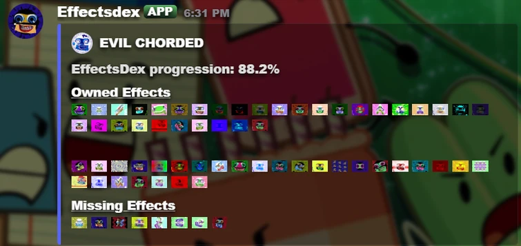 Current Effects featured in Effectsdex | Fandom