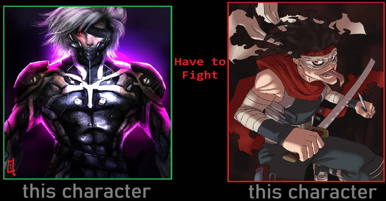Raiden (MGR) Fight Stain (MHA) | Fandom