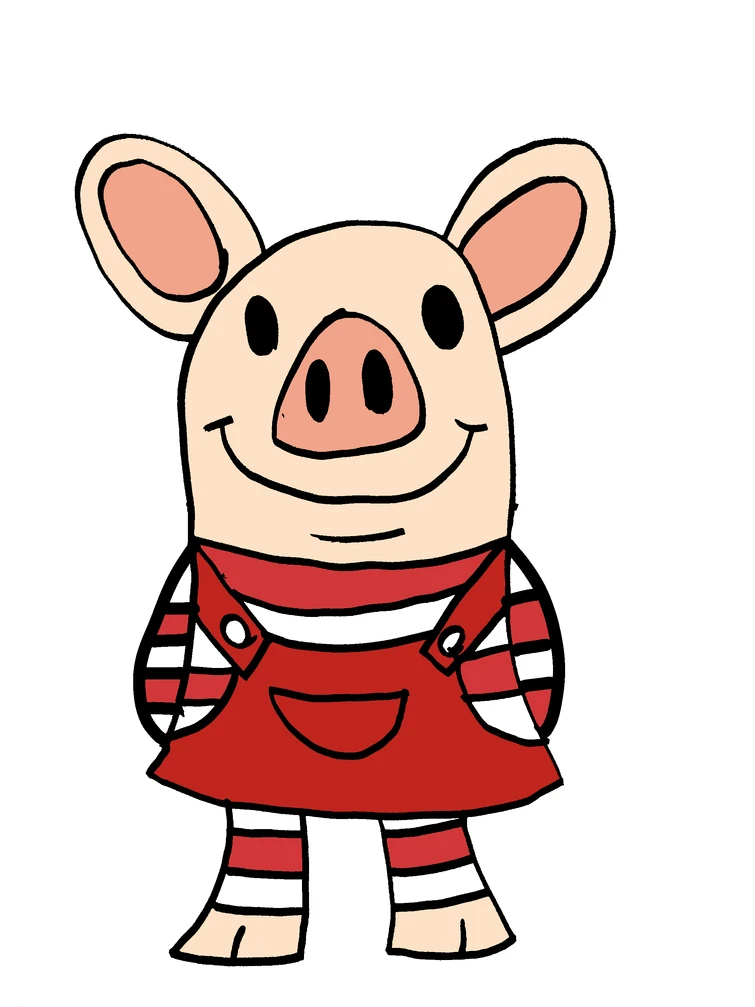 My drawing of Olivia the pig | Fandom