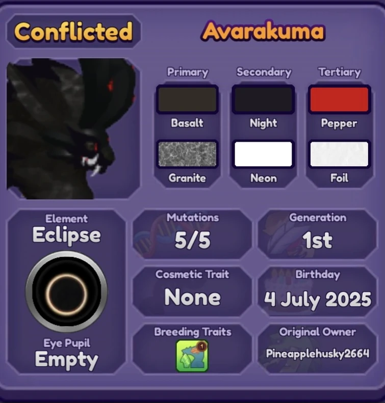 Auctioning FM 5/6 bloodmoon themed Avarakuma (On discord too) | Fandom