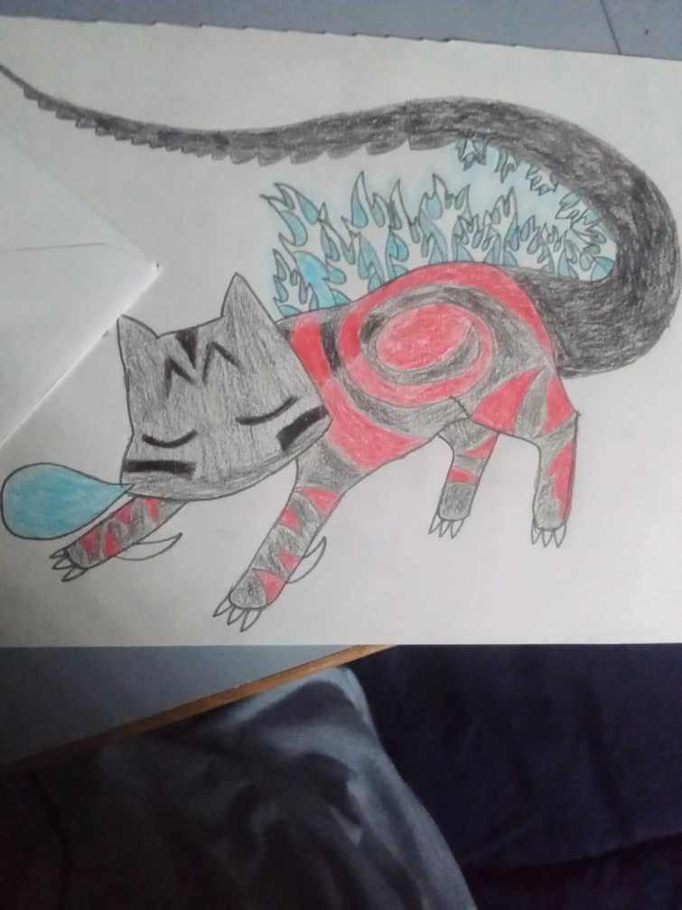 Godzilla Ultima as a cat | Fandom