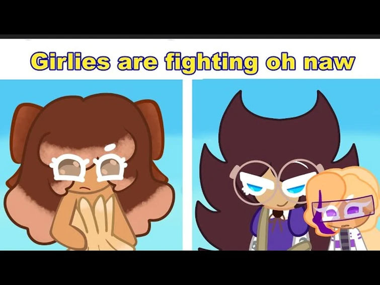 The girlies are fighting (Fnf Promise but its a Cookie run OCs reskin ...