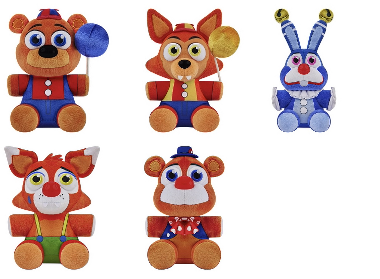 First look at the full FNaF Circus wave from Funko. | Fandom