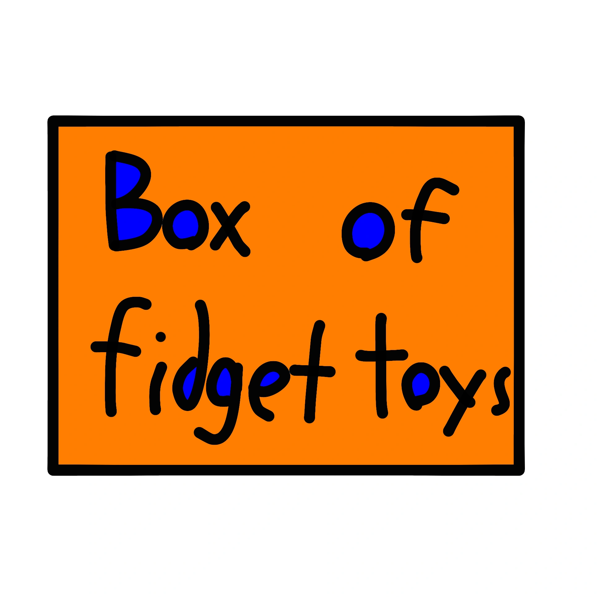 I wonder what is inside Rudy's fidget toy box >:D | Fandom