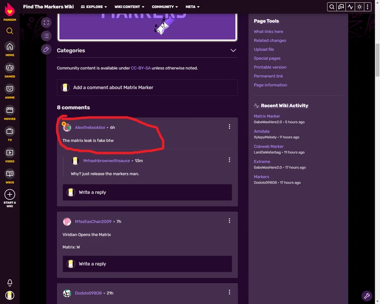 Discuss Everything About Find The Markers Wiki | Fandom