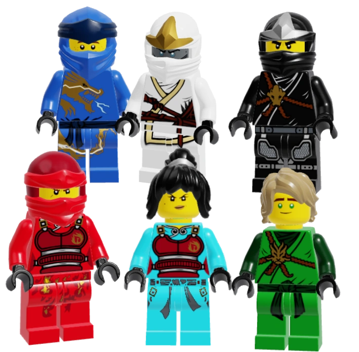 More of my ninjago meccabricks minifigs | Fandom