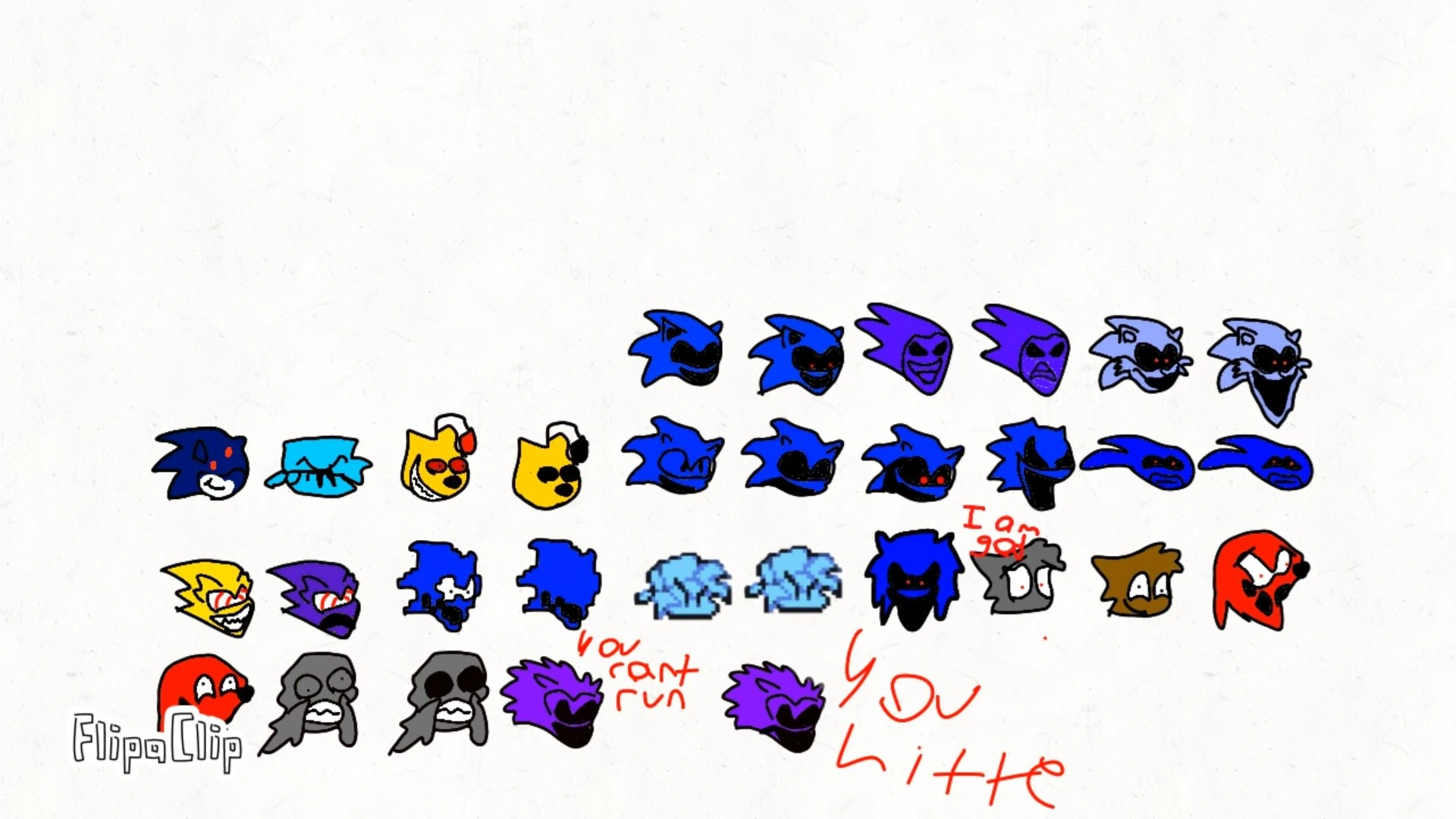 I Redesigned The Sonic.exe Icons | Fandom