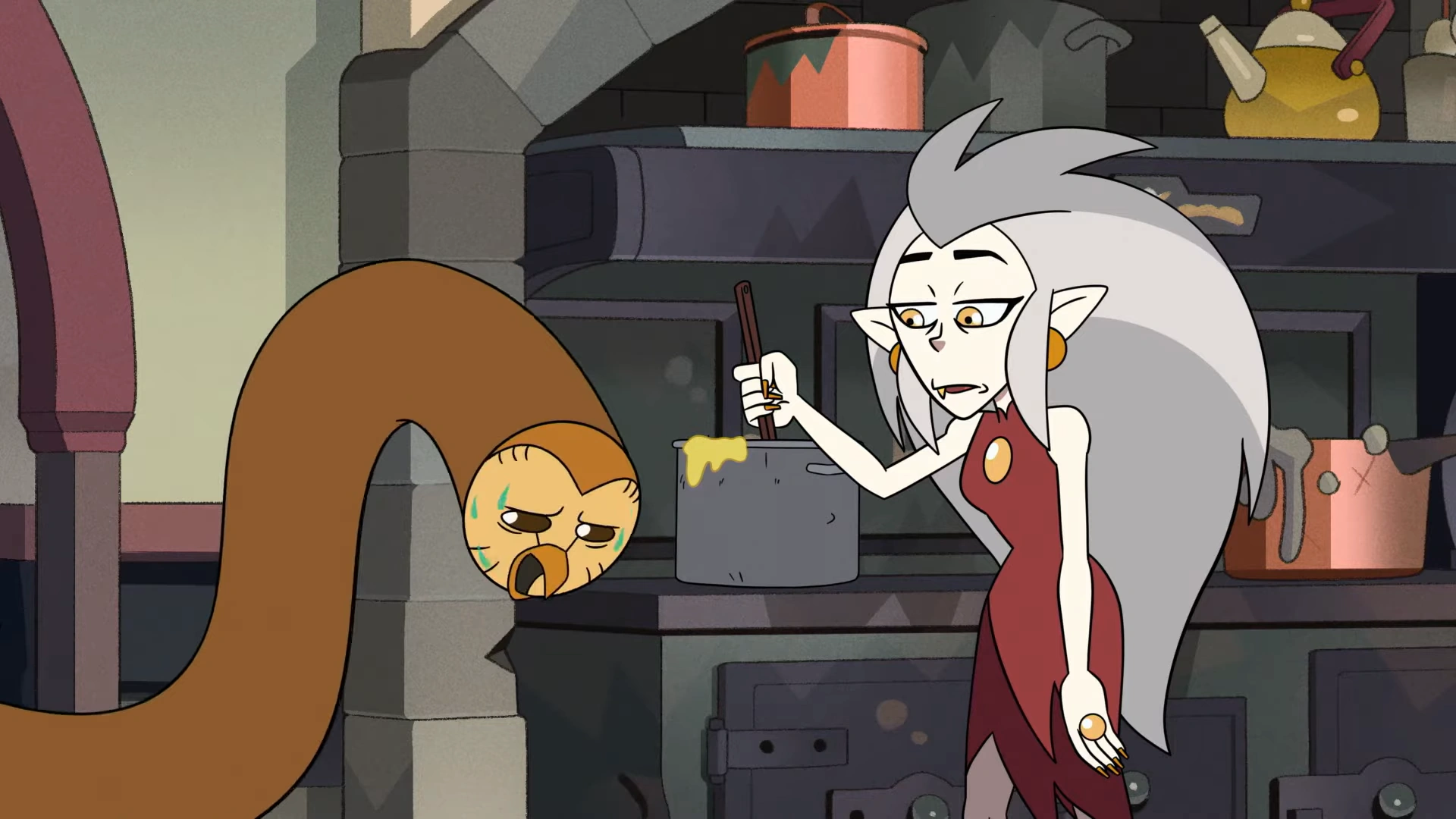 Hooty has green sweat/spit | Fandom