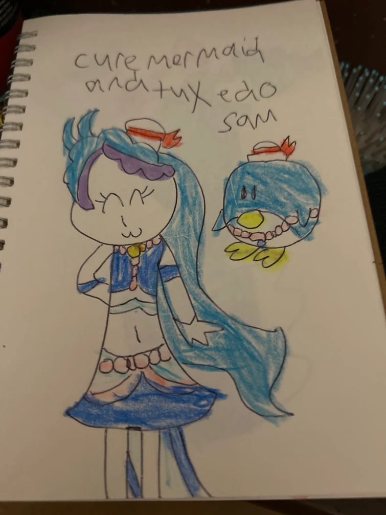Cure mermaid and tuxedo Sam | Fandom