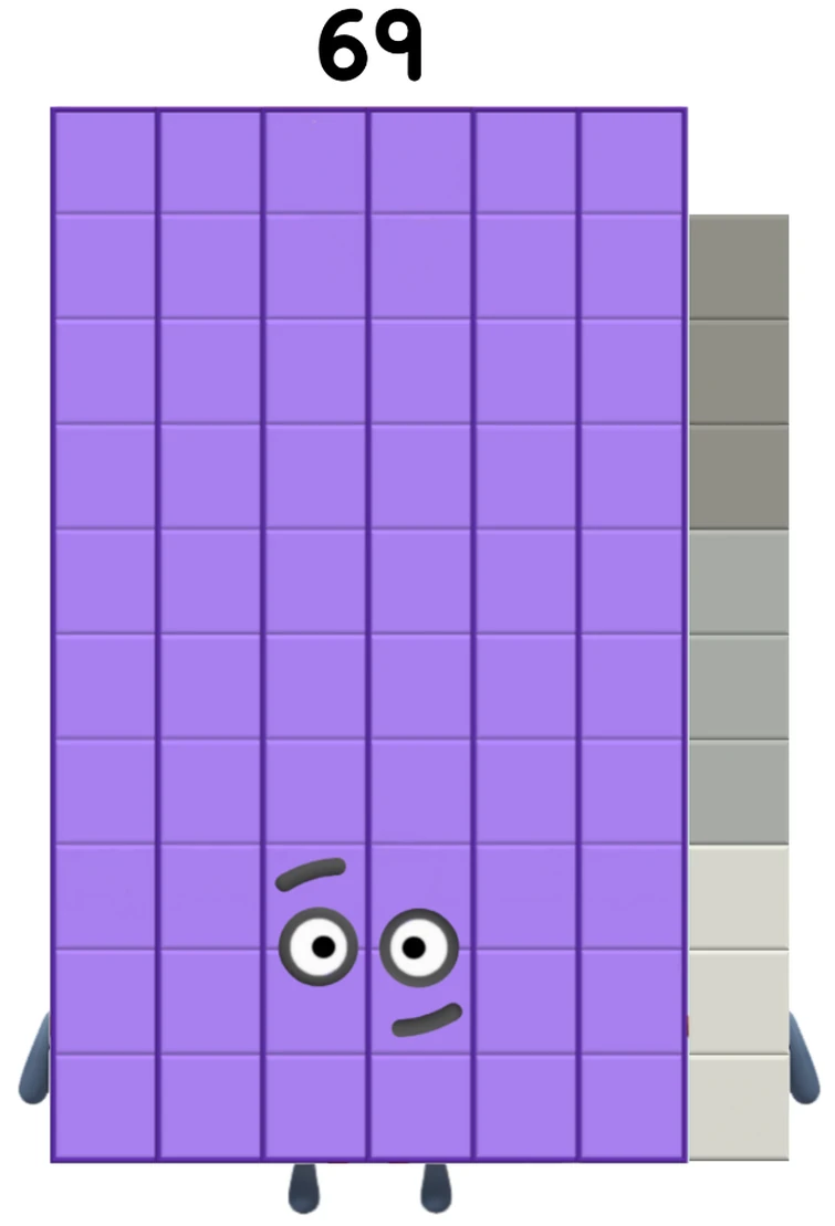 I'm making more fanmade Numberblocks. I'm working on the Sixties! | Fandom