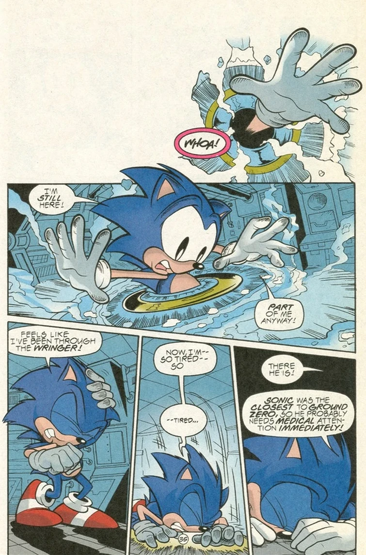Scaling Archie Sonic (Pre-Super Genesis Wave) | Fandom