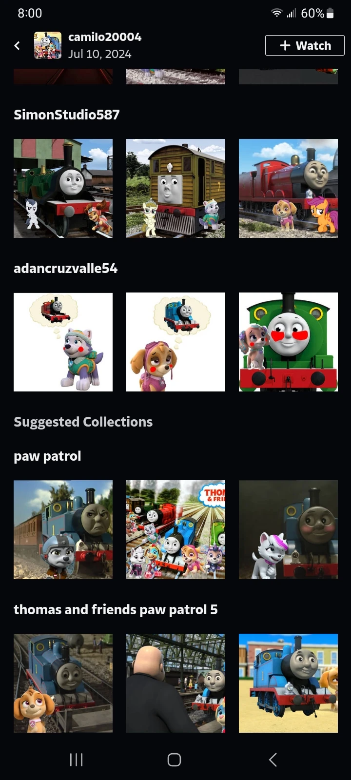Therapist: TTTE and Paw Patrol crossovers aren't real. They can't hurt ...