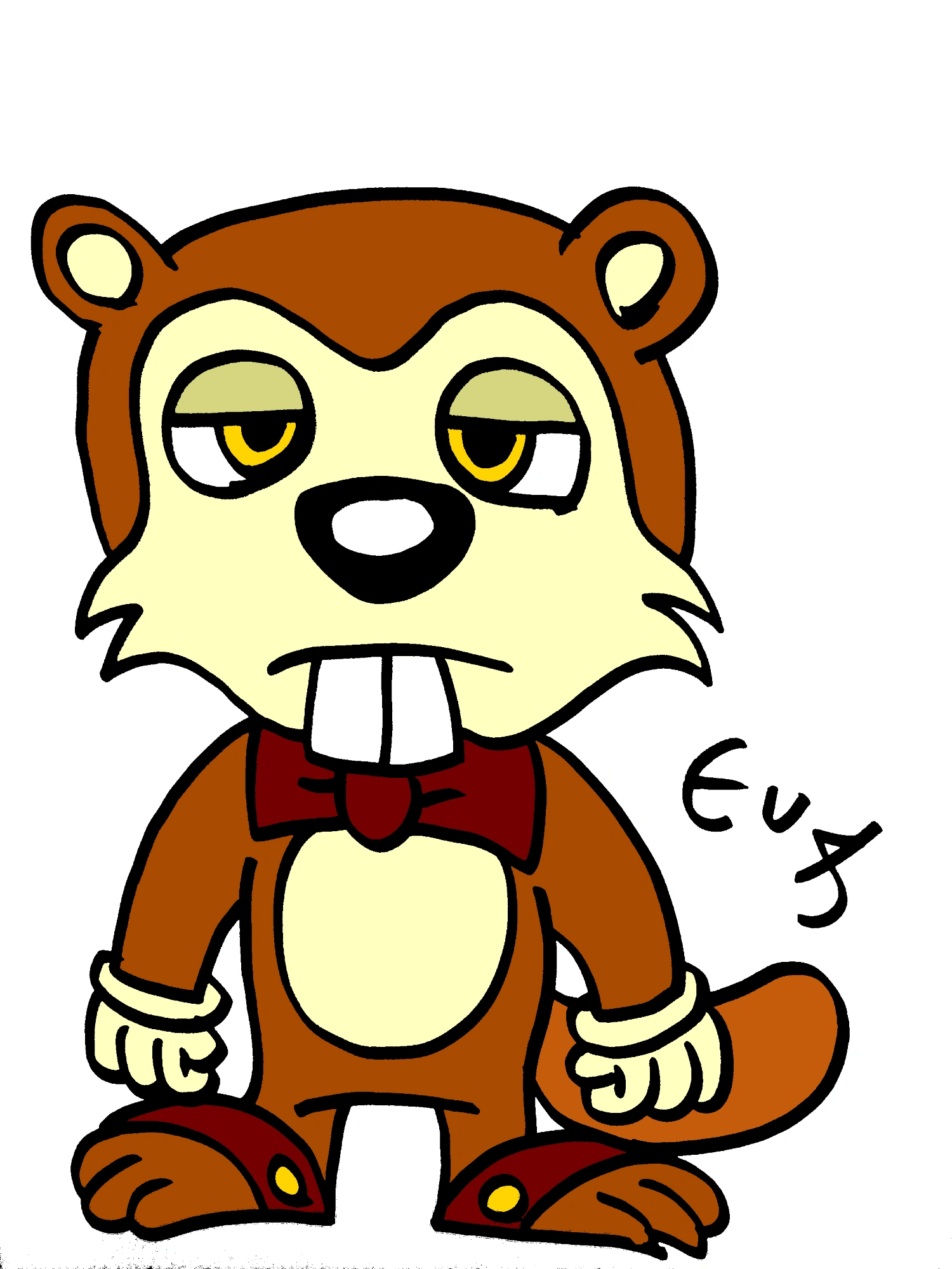 My drawing of Fastidious Beaver | Fandom