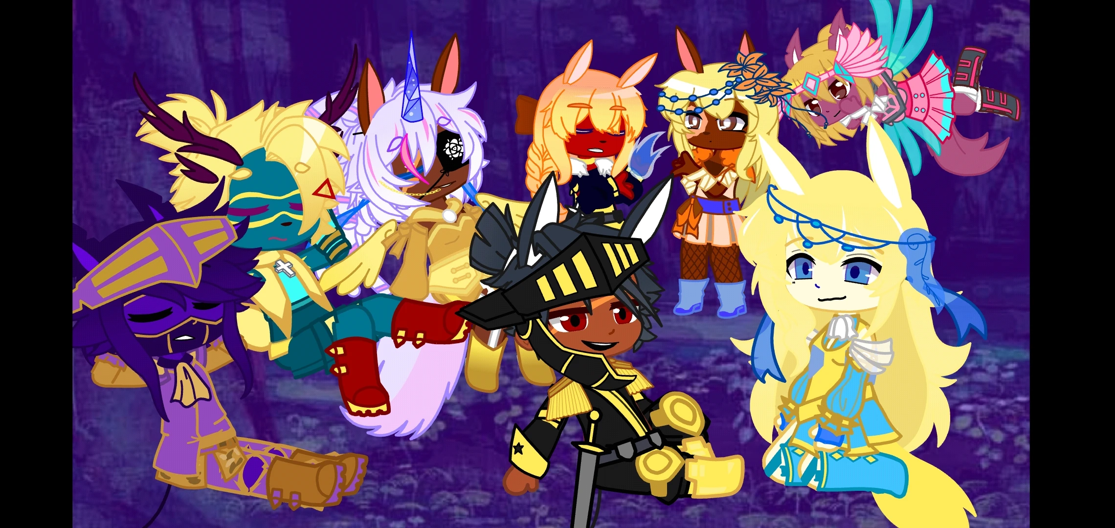 A bunch of the OCs I made from a unpopular game! | Fandom