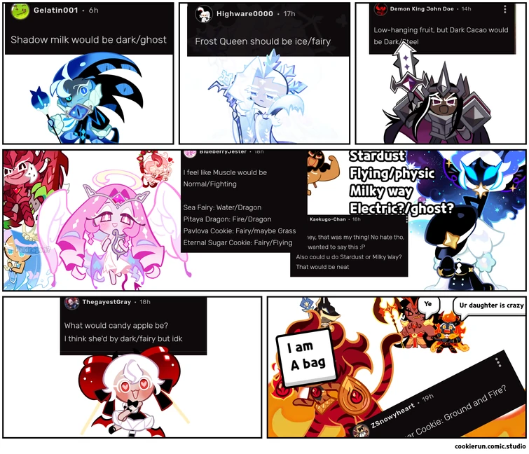 Crk characters if they had pokemon types part 2 | Fandom