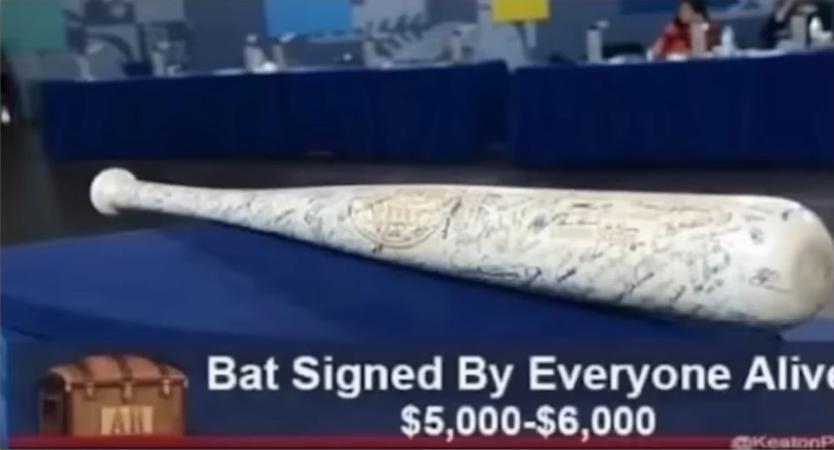 Do y’all remember signing this bat | Fandom