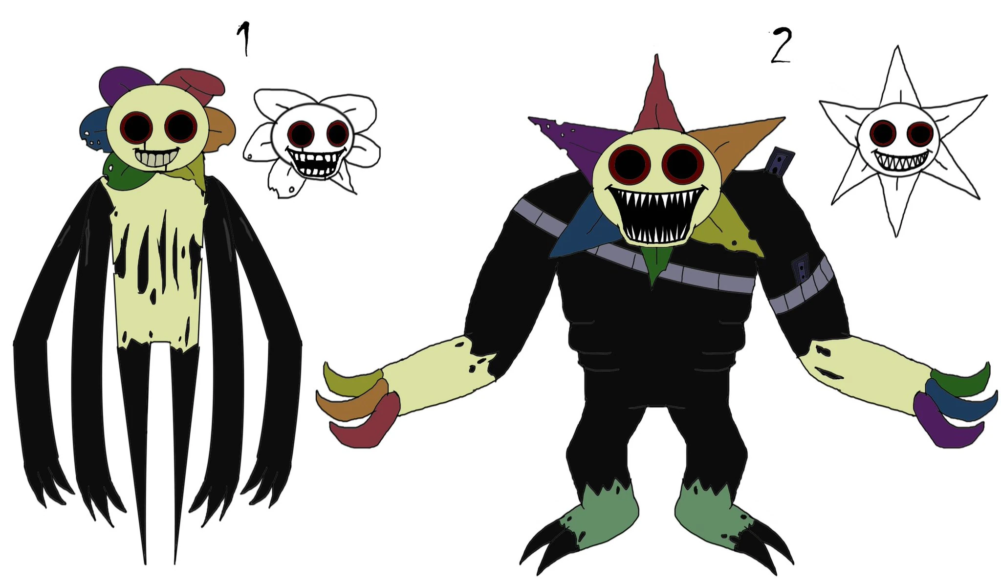 Twisted Dandy if he was in asymmetrical horror | Fandom