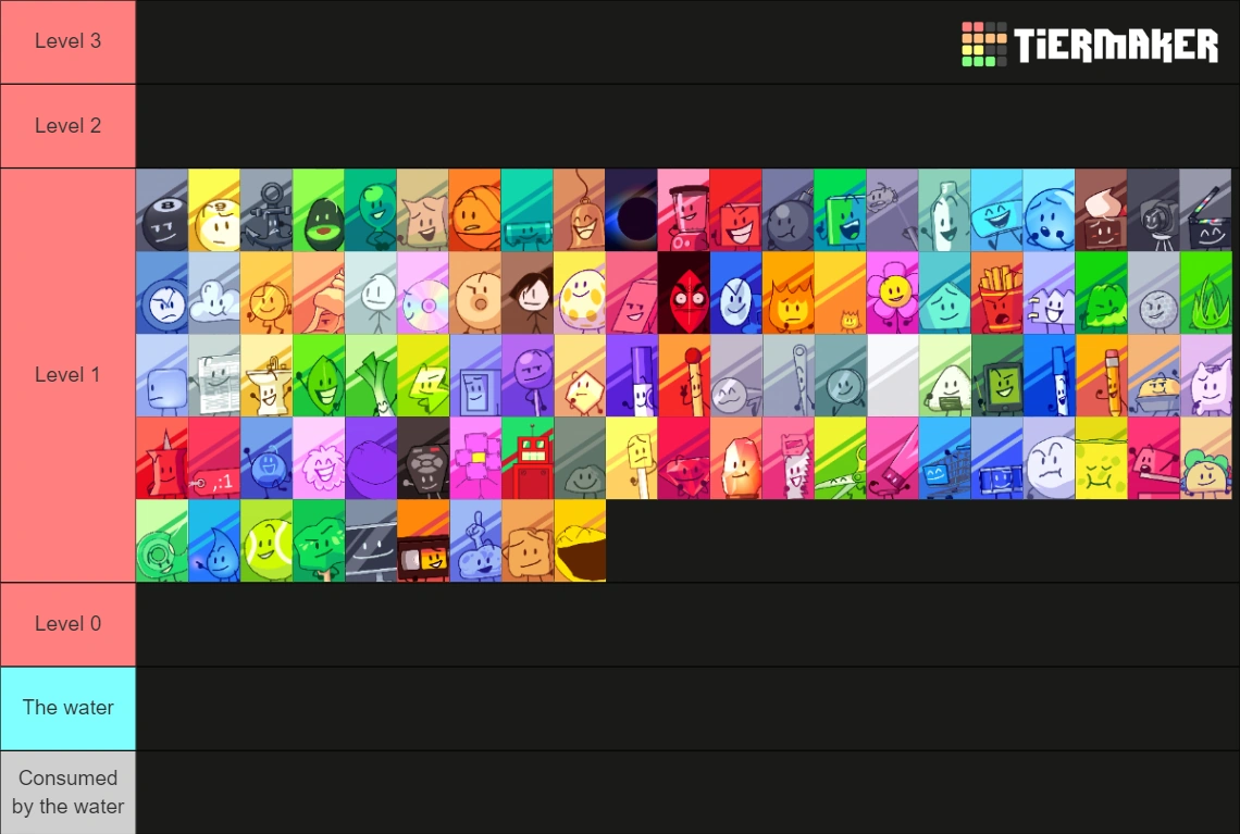 BFDI Rising Water VV #1 | Fandom