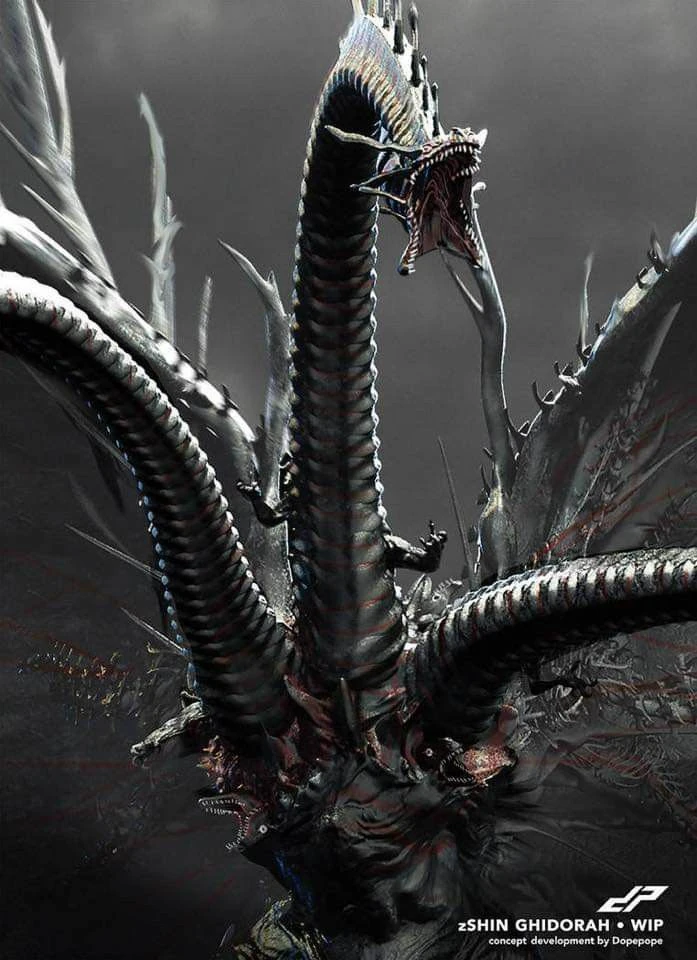 Shin ghidorah concept | Fandom