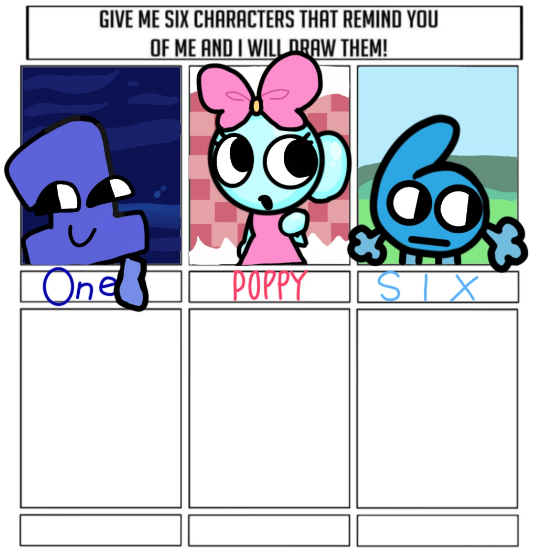 What character remind you of me Uh repost cause I can’t see the ...